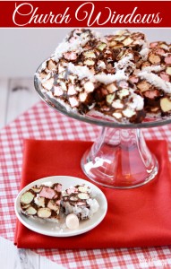 Classic Church Windows for Your Christmas Treat Table - Oh My! Sugar High