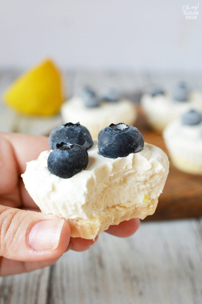 Lemon Cheesecake Fat Bombs - Oh My! Sugar High