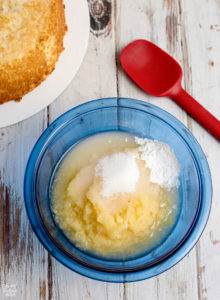 Pineapple Cake with Crushed Pineapple Topping - Oh My! Sugar High