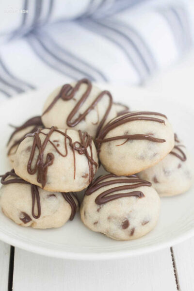 Chocolate Chip Tea Cookies - Oh My! Sugar High